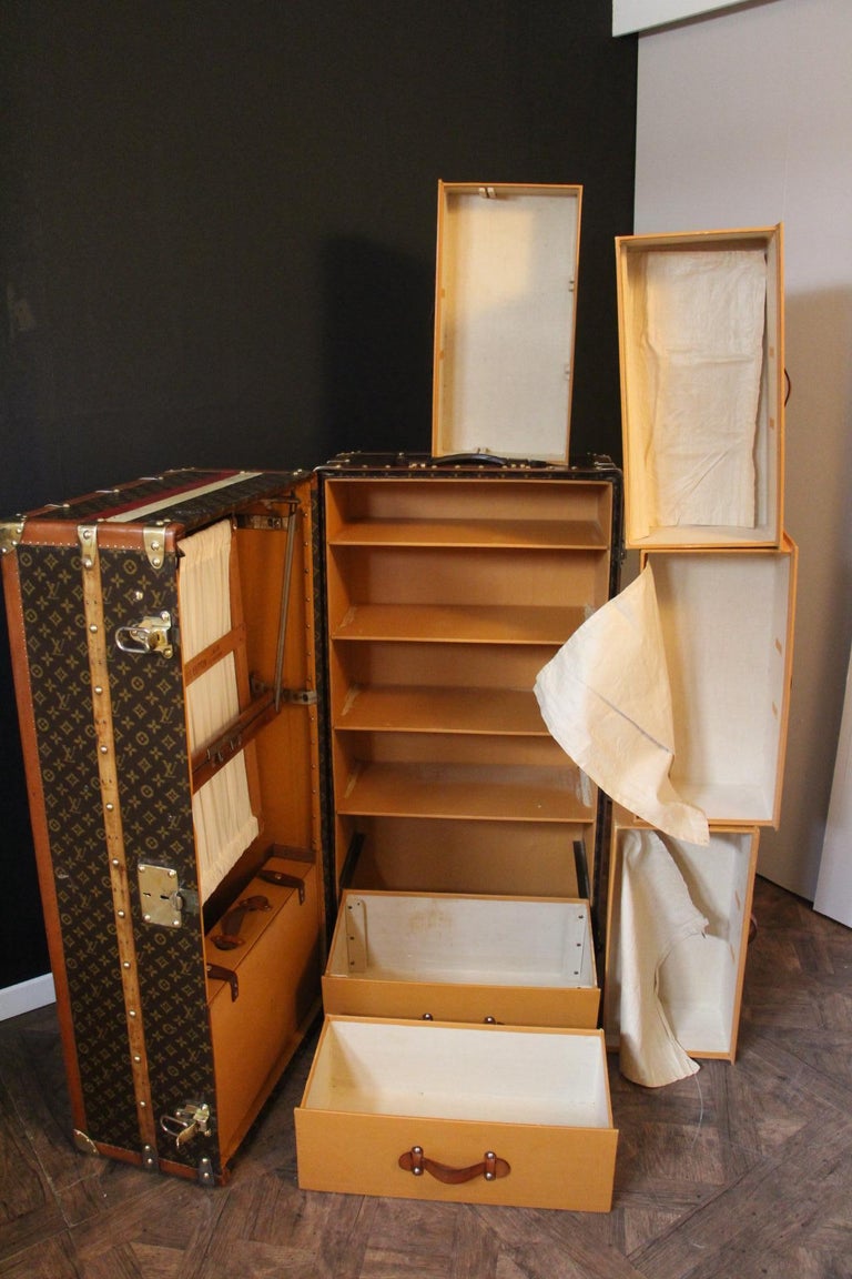 Louis Vuitton Wardrobe Trunk, Vuitton Trunk, Louis Vuitton Steamer ...