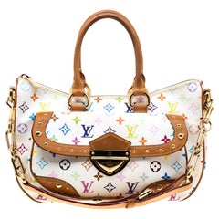 Louis Vuitton White Multicolor Monogram Canvas Rita Bag For Sale at 1stDibs