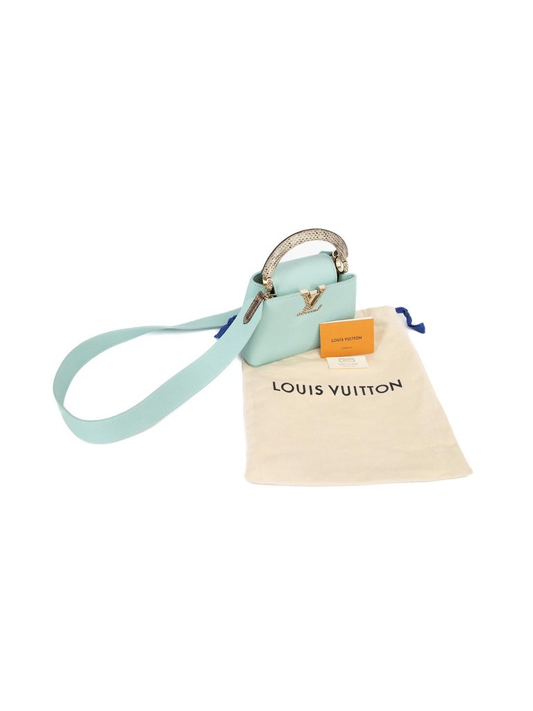 Louis Vuitton Women's Mini Capucines Bag For Sale at 1stDibs