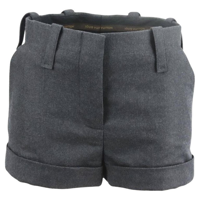 Louis Vuitton Wool Blend Shorts Fr 34 Uk 6 For Sale at 1stDibs