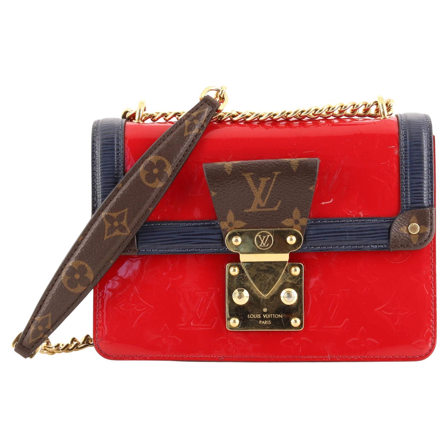 Louis Vuitton Wynwood Handbag Monogram Vernis with Monogram Canvas and ...