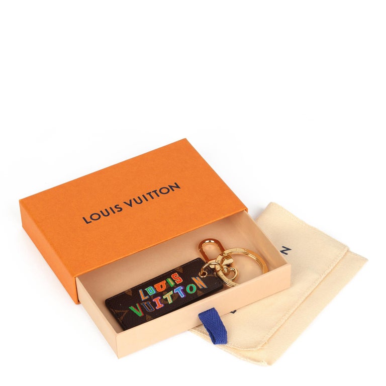 Louis Vuitton x NBA Brown Monogram Coated Canvas Key Holder and Bag ...