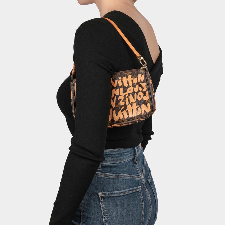 LOUIS VUITTON x Stephen Sprouse Brown Monogram Coated Canvas and ...