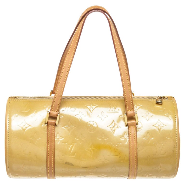 Louis Vuitton Yellow Monogram Vernis Bedford Handbag with vernis ...