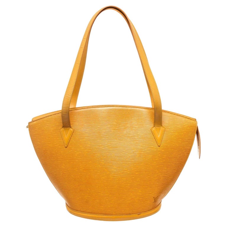 Louis Vuitton Yellow St. Jacques GM Tote Bag with material epi leather ...