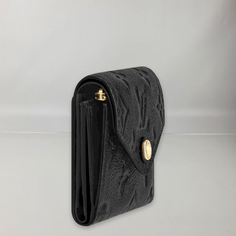 Louis Vuitton Zoe Wallet Colours Black Materials Monogram Empreinte ...