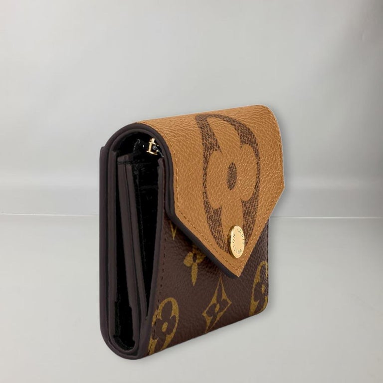 Louis Vuitton Zoe Wallet Monogram And Monogram Reverse Canvas For Sale ...