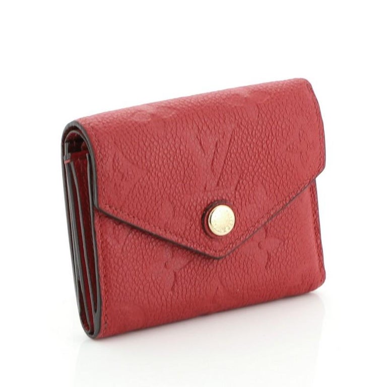 Louis Vuitton Zoe Wallet Monogram Empreinte Leather at 1stDibs