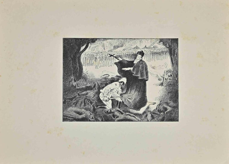 Louis Willaume - Frenchs in Africa - Lithograph - 1902 For Sale at 1stDibs