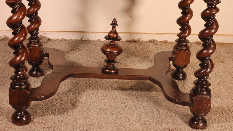 Louis XIII Table in Walnut, 17th Century For Sale at 1stDibs