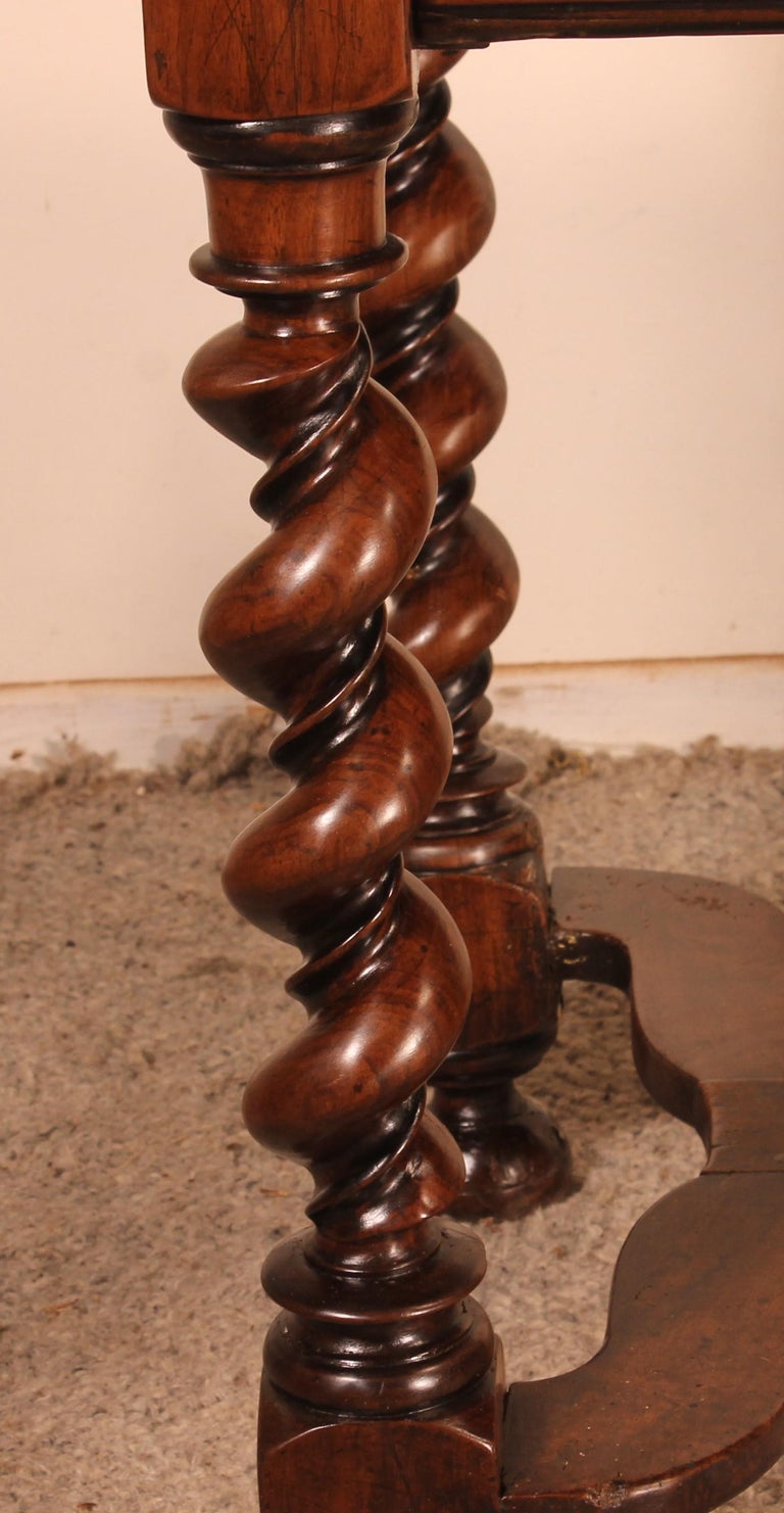 Louis XIII Table in Walnut, 17th Century For Sale at 1stDibs