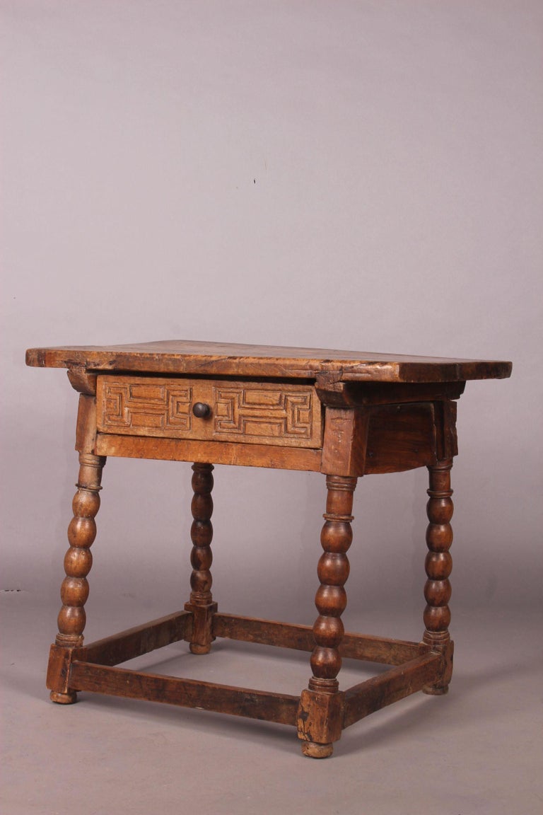 Louis XIII Wood Table For Sale at 1stDibs
