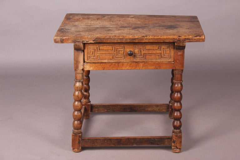 Louis XIII Wood Table For Sale at 1stDibs