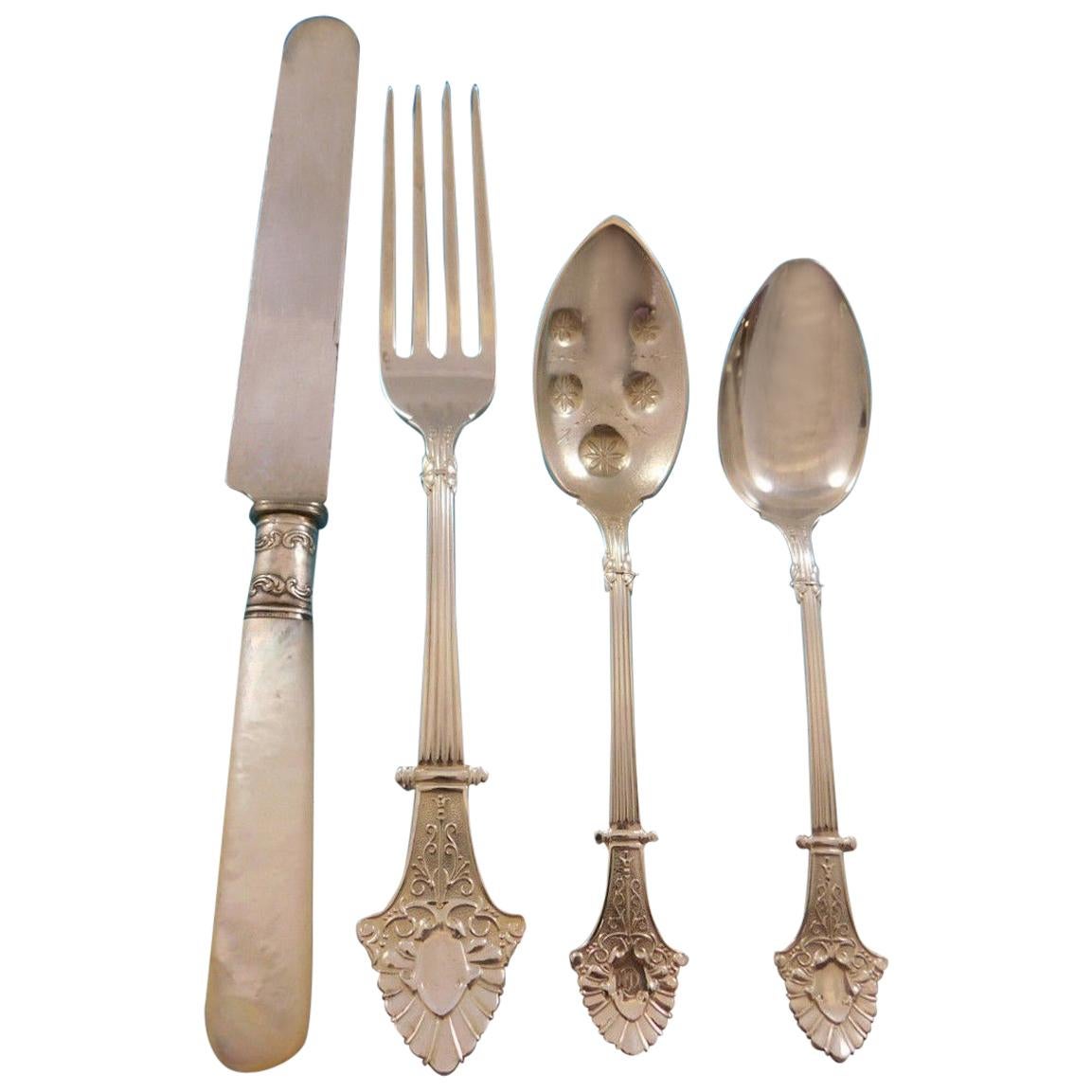 Louis XIV by Gorham Sterling Silver Flatware Set Service 56 Pieces ...
