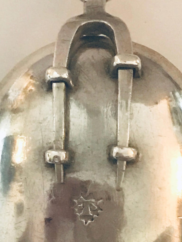 Louis XIV Combined Retractable Silver Spoon with Two Tine Fork, 1592 ...