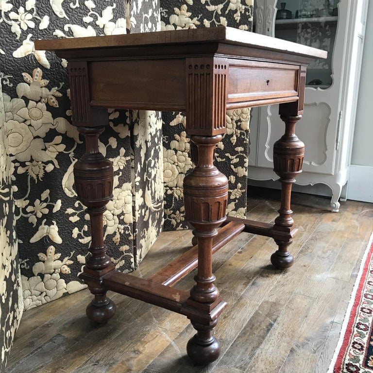 Louis XIV Style Desk 19th Century For Sale at 1stDibs