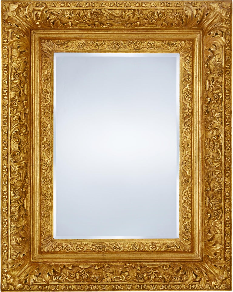 Louis XIV-Style Giltwood Mirror at 1stDibs