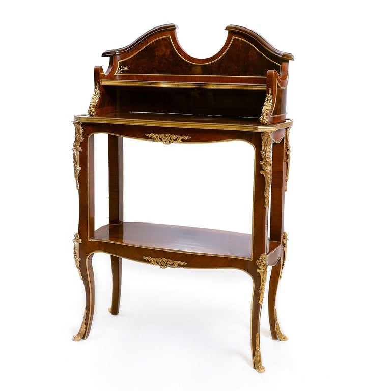 Louis XIV Style Inlaid Writing Desk, 20th Century For Sale at 1stDibs