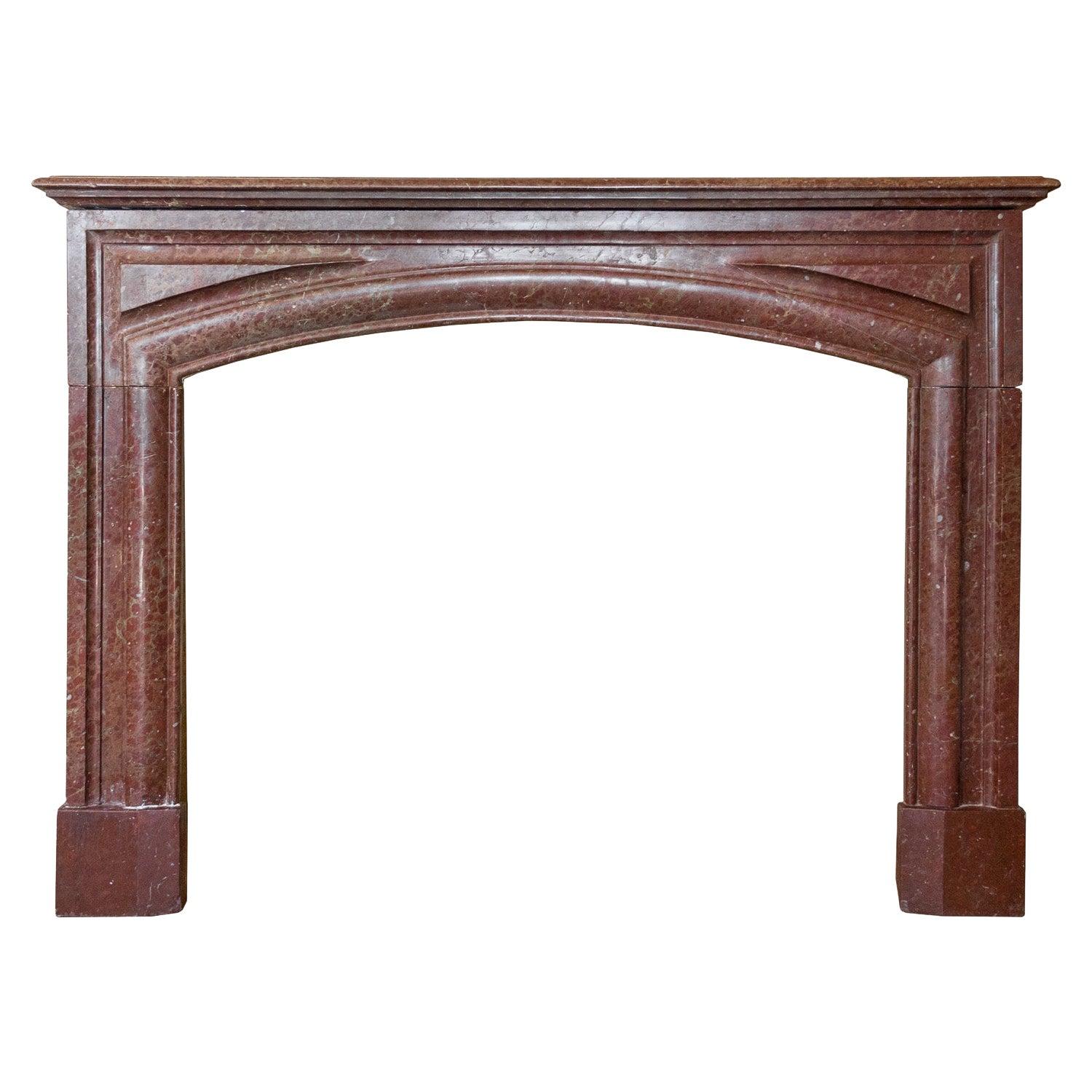 Louis XIV Style Marble Mantelpiece with Bolection Molding, circa 1850 ...