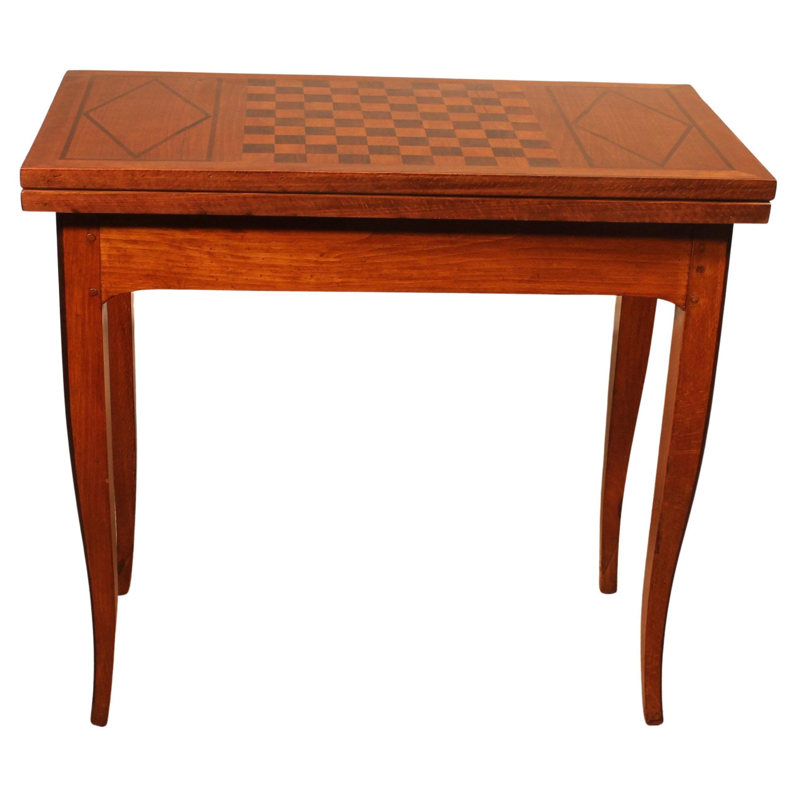 French Louis XV Style Game Table For Sale at 1stDibs