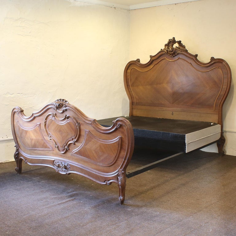 Louis XV Style Antique Bed WK145 at 1stDibs