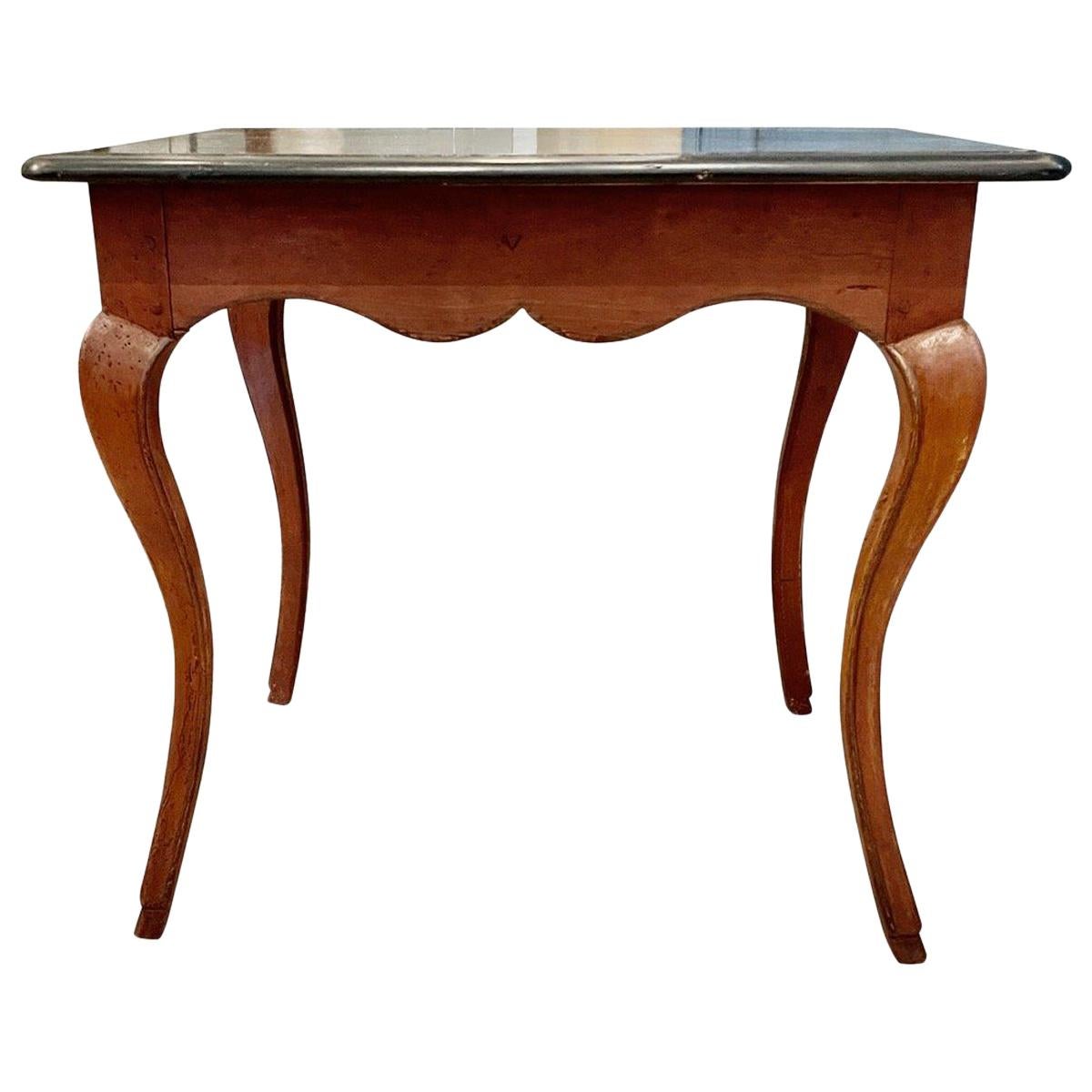 18th Century French Louis XV Cube Marquetry Side Table "Table à Rognon ...