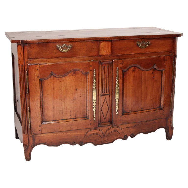 Louis XV Provincial Fruit Wood Buffet at 1stDibs