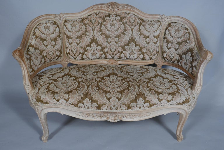 Louis XV Style 3 pieces Salon Set "à chassis", France, Circa 1880 For ...