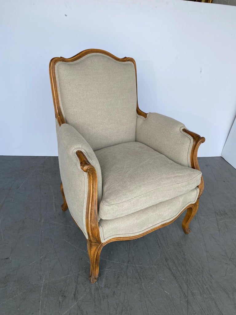 Louis XV Style Bergere Set of 2 For Sale at 1stDibs