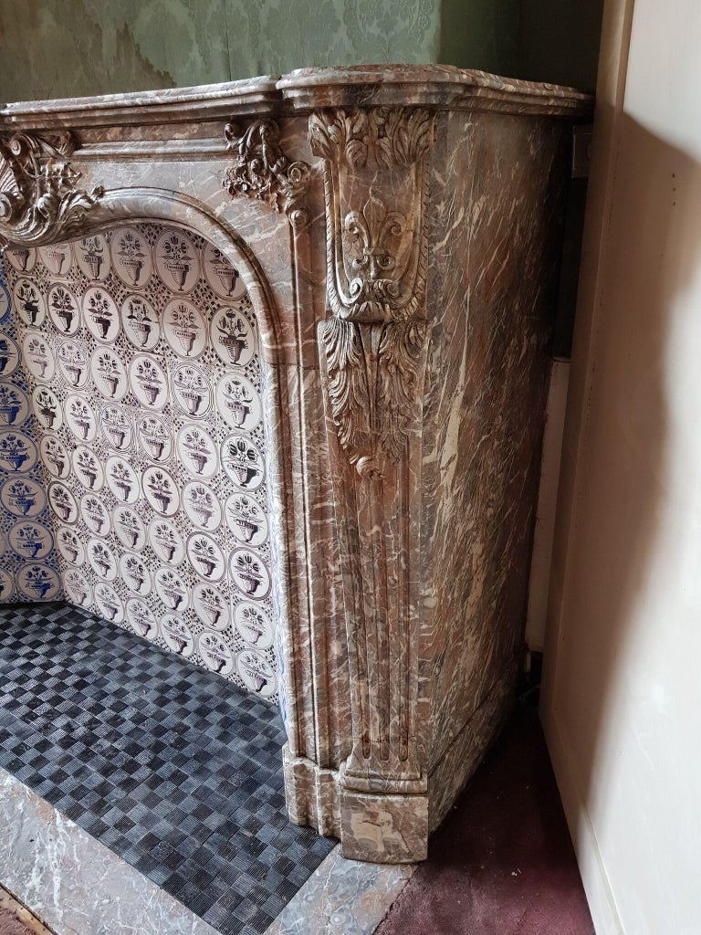Louis XV Style Fireplace Exceptional For Sale at 1stDibs