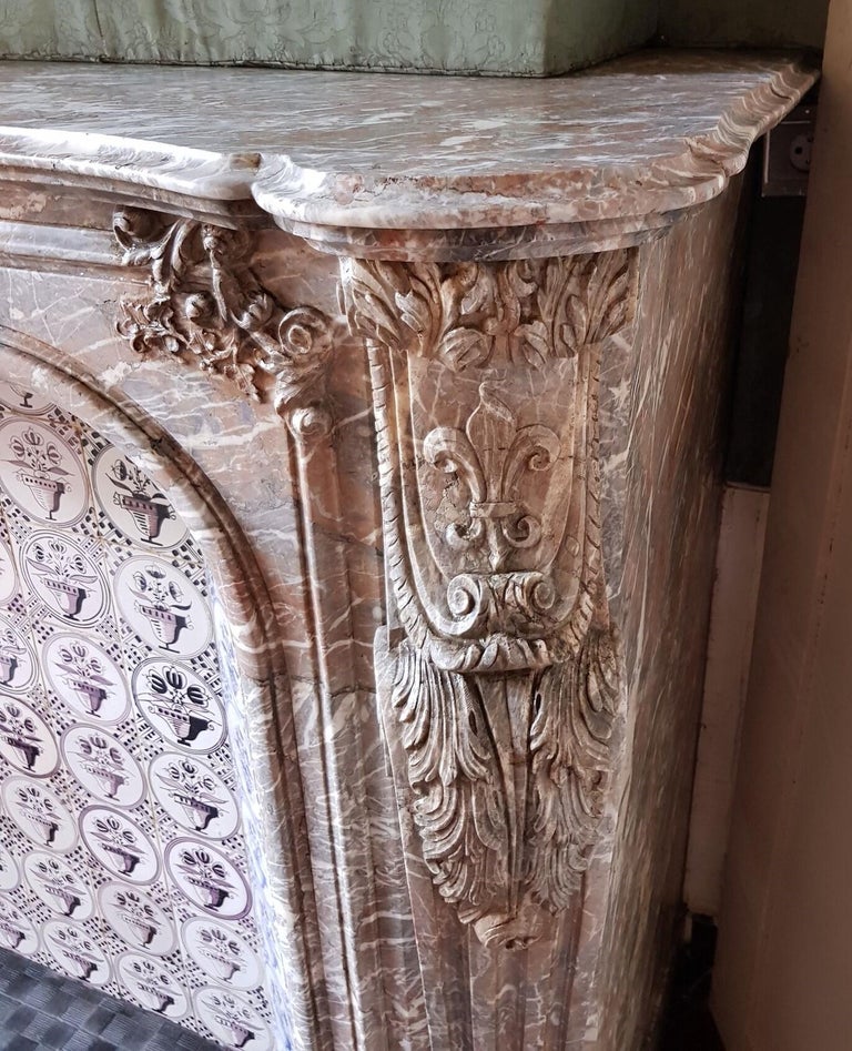 Louis XV Style Fireplace Exceptional For Sale at 1stDibs