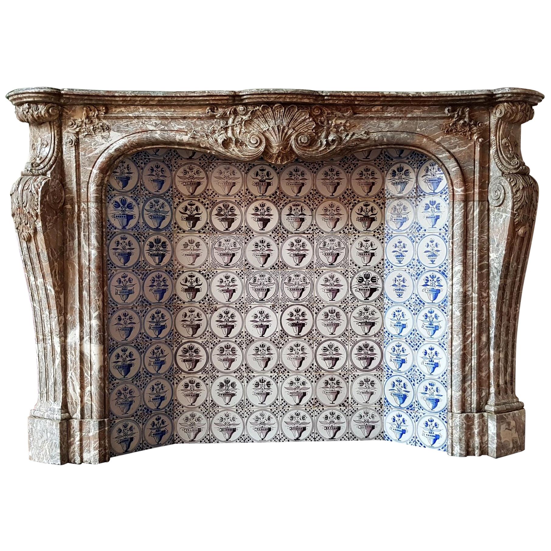 Louis XV Style Fireplace Exceptional For Sale at 1stDibs