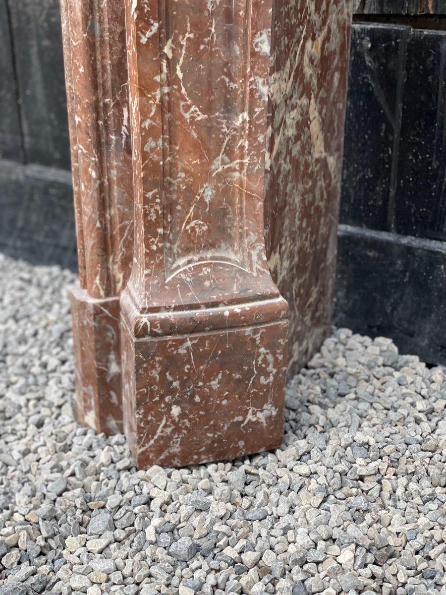 Louis XV Style Fireplace in Rance Marble circa 1880 For Sale at 1stDibs