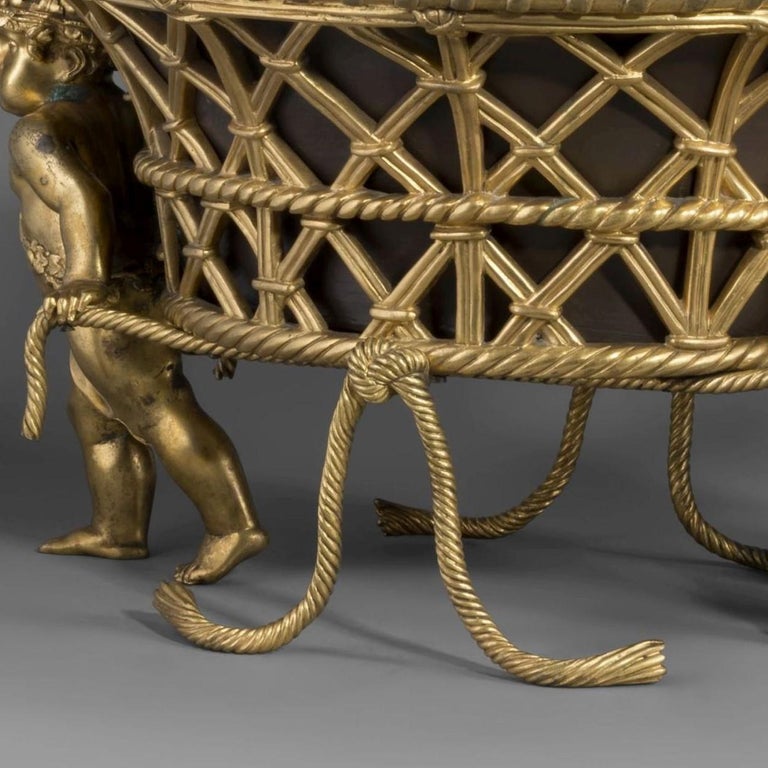 Louis XV Style Gilt-Bronze Jardinière by Maison Alphonse Giroux, French ...