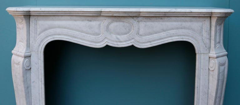 Louis XV Style Marble Fireplace Surround at 1stDibs | marble look ...
