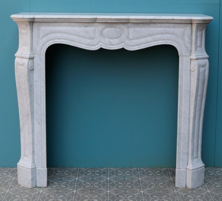 Louis XV Style Marble Fireplace Surround at 1stDibs | marble look ...