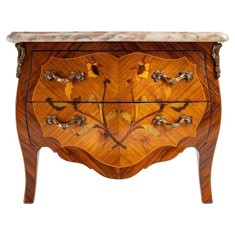 Louis XV Style Miniature Chest of Drawers, Box, Xixème Siècle For Sale ...