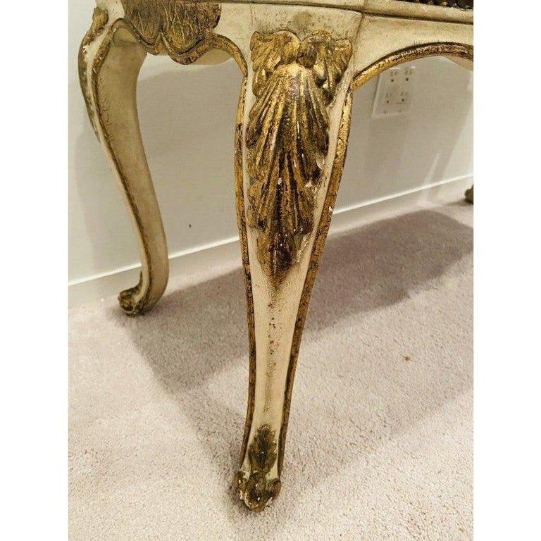 Louis XV Style Needlepoint Bench For Sale at 1stDibs
