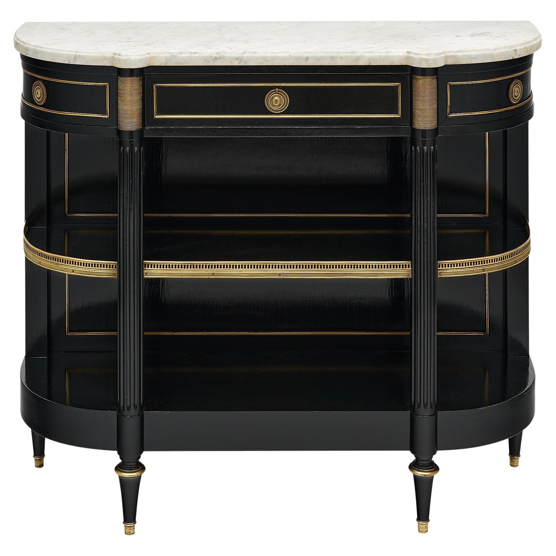 Louis XVI Demilune Console/Buffet at 1stDibs