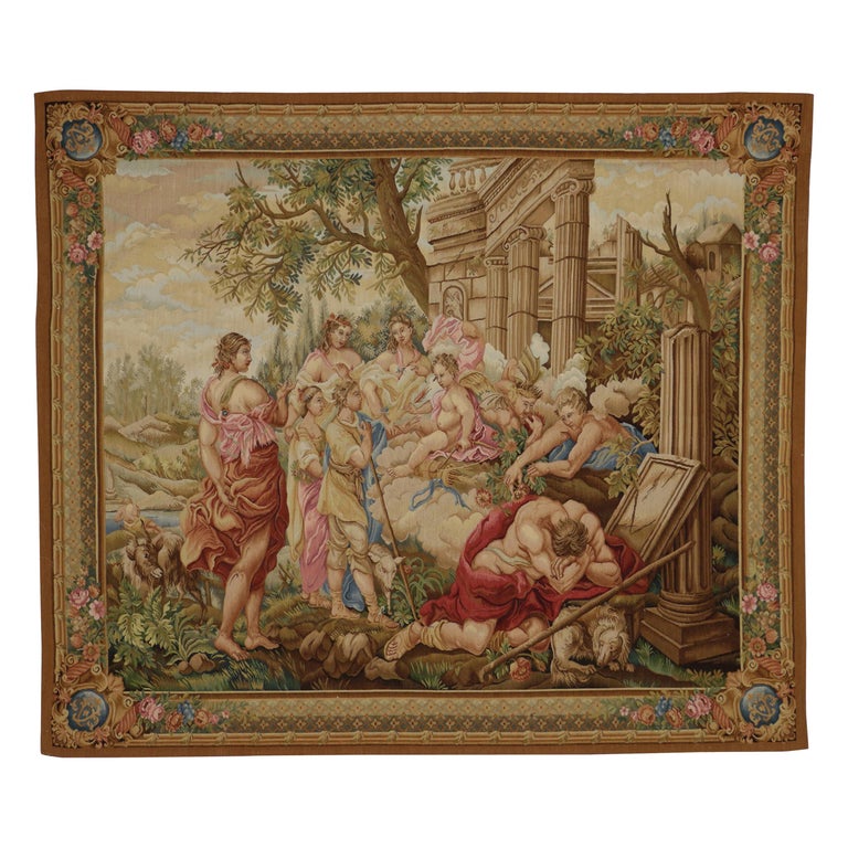 Louis XVI French Rococo Mythology Style Beauvais Tapestry after ...