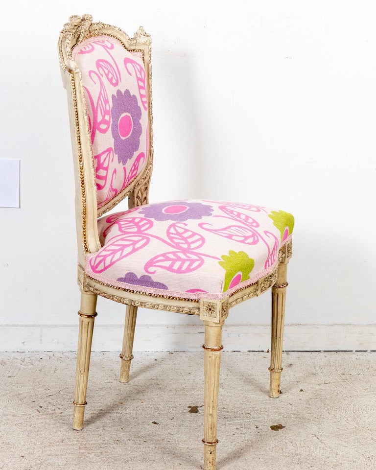 Louis XVI Side Chair For Sale at 1stDibs