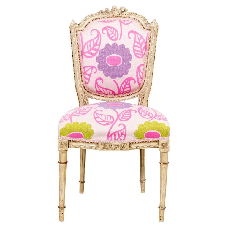 Louis XVI Side Chair For Sale at 1stDibs