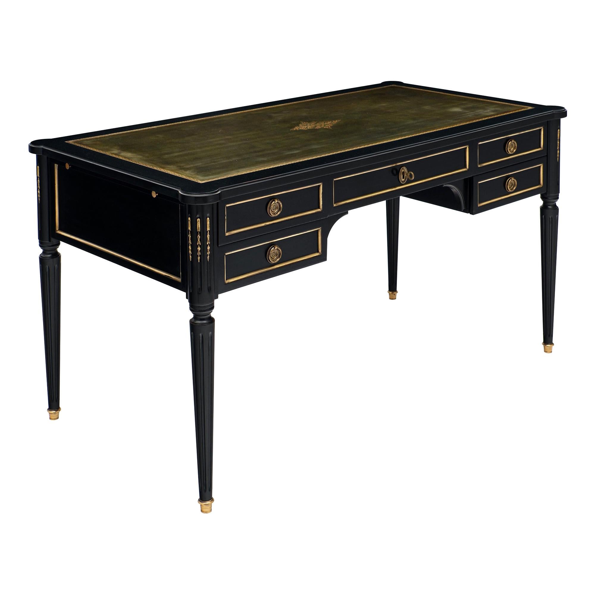 Louis XVI Style Antique French Writing Desk at 1stDibs