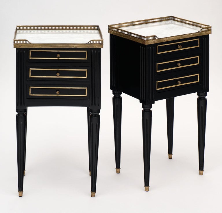 Louis XVI Style Antique Side Tables at 1stDibs