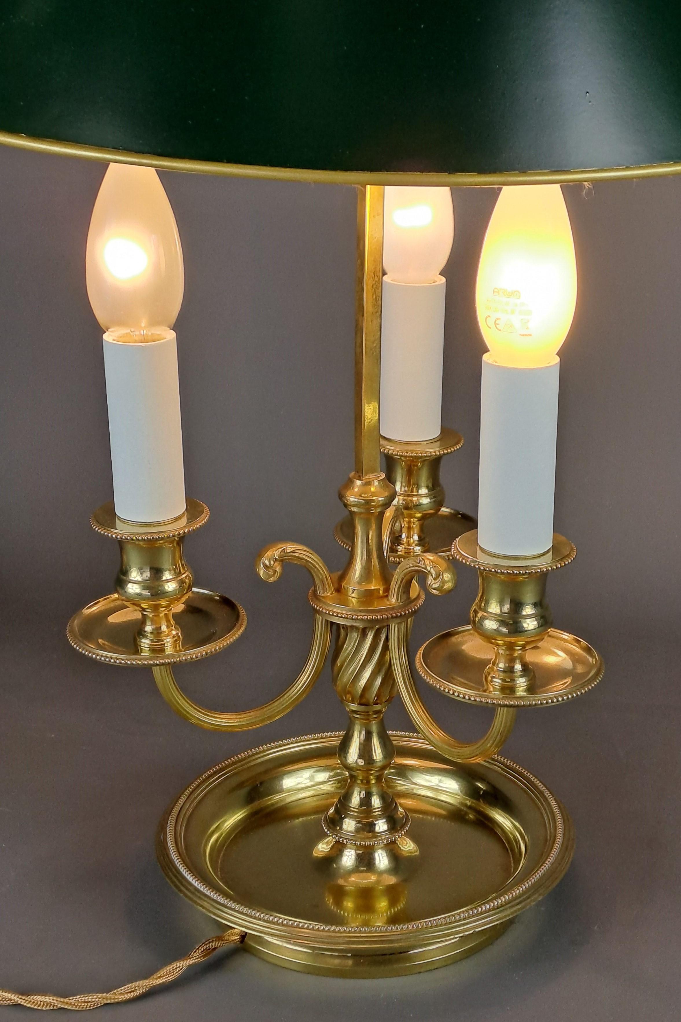 Louis XVI Style Bouillotte Lamp For Sale at 1stDibs