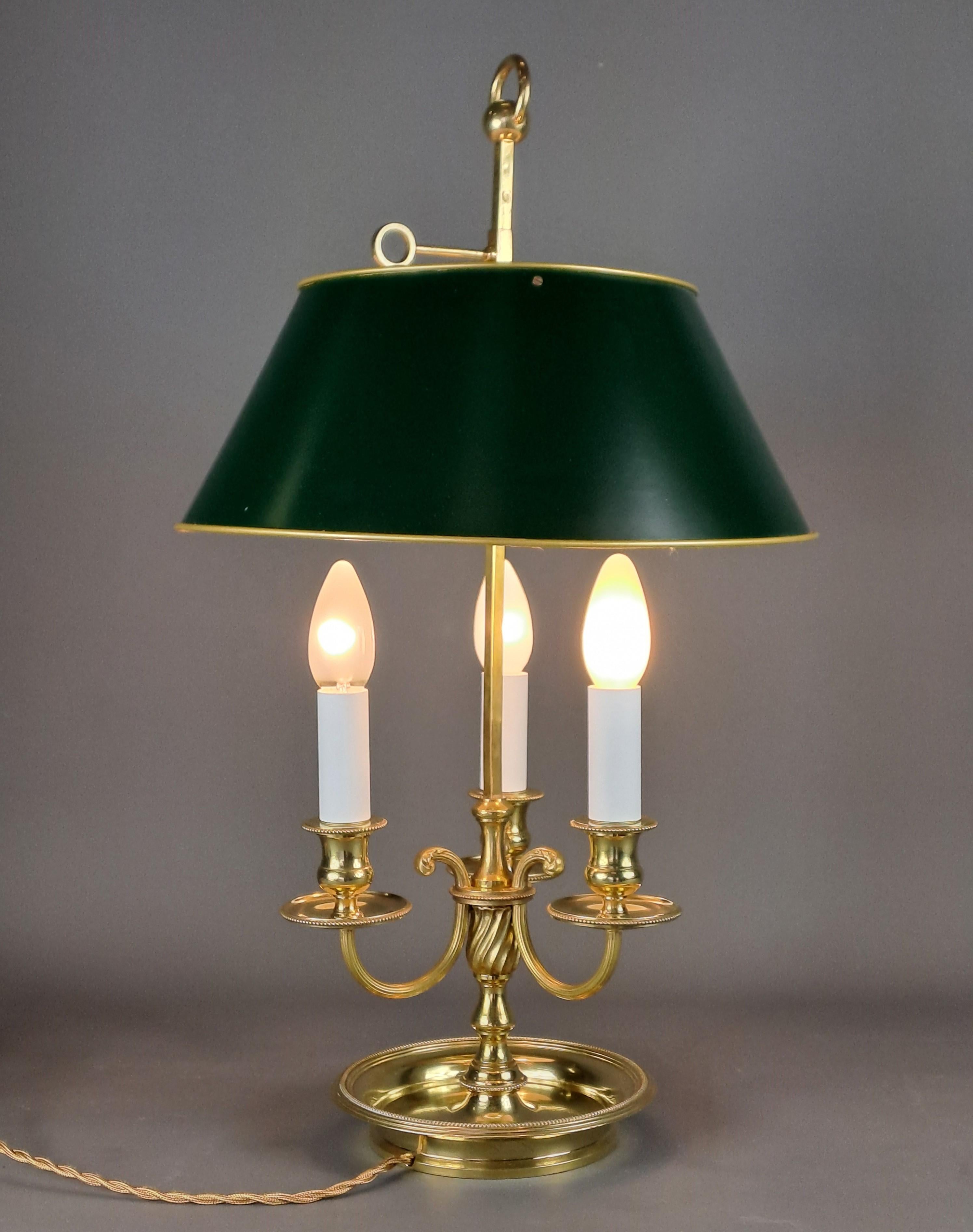 Louis XVI Style Bouillotte Lamp For Sale at 1stDibs