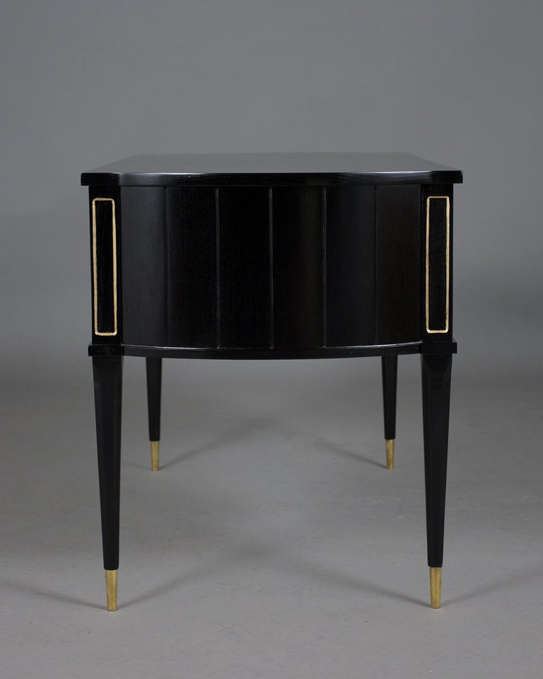 Louis XVI Style Ebonized Desk at 1stDibs