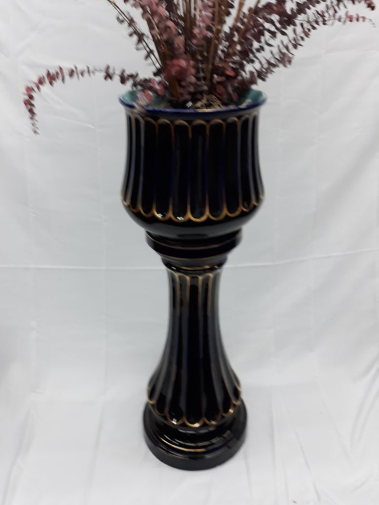 Louis XVI Style Exquisitely Designed Huge Ceramic Planter For Sale at ...