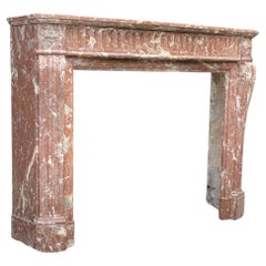 Rance Marble Fireplace Louis XVI Style For Sale at 1stDibs