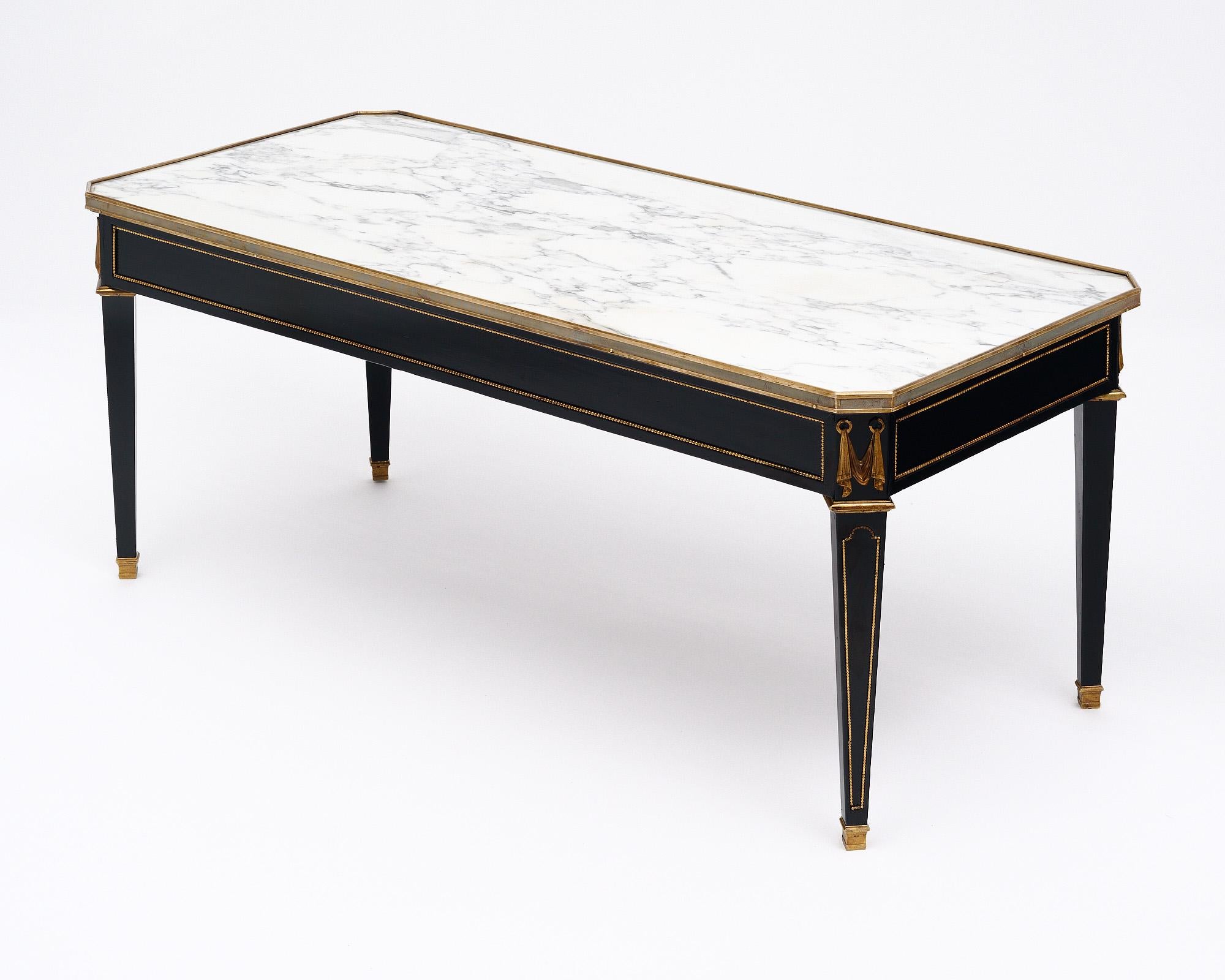 Louis XVI Style French Coffee Table For Sale at 1stDibs